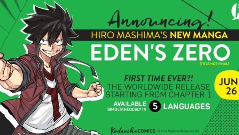 Mashima Hiro'nun Yeni Serisi Eden's Zero Başlıyor | Animeler.NET